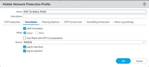 Configure Intelligent Security Using Radius For User Equipment To Ip