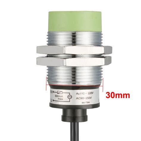 Pr12 4ac Ac Type 2 Wires Inductive Sensor Proximity