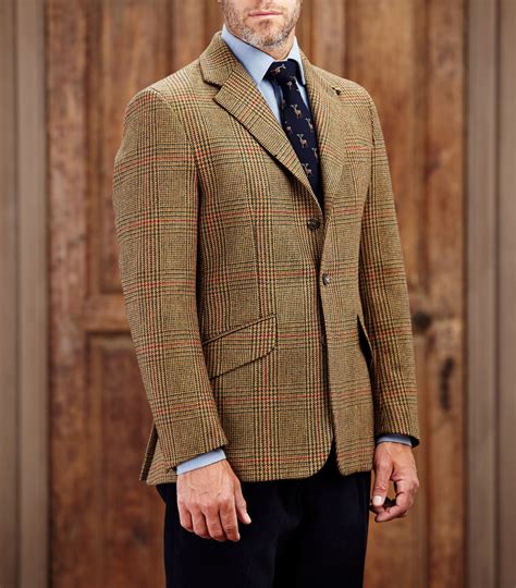 Mens Classic Action Back Tweed Jacket Preppy Outfits Men Mens Outfits Menswear