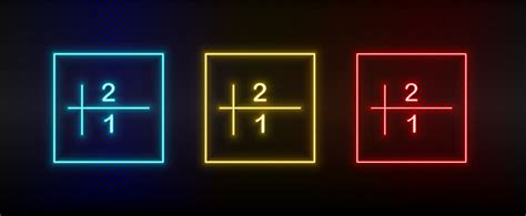 네온 아이콘 데이터베이스 서버 정렬입니다 빨간색 파란색 노란색 네온 벡터 아이콘 세트 가정의 방에 대한 스톡 벡터 아트 및 기타 이미지 Istock