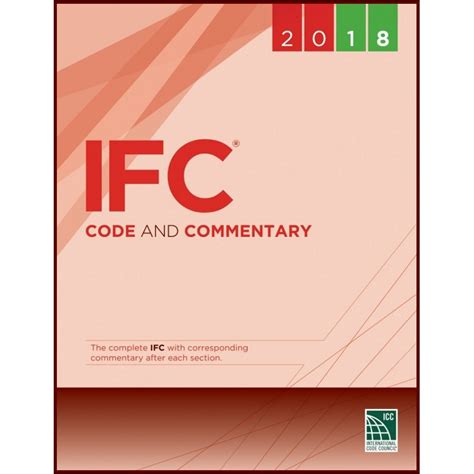 2018 Ifc Code And Commentary 9781609837693 Contractor Resource