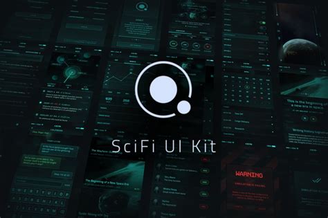 Orbit Scifi Ui Kit Ui Kits And Libraries ~ Creative Market