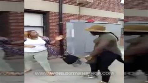 Well Damn Chick Gets Her Jaw Rocked After Her Opp Caught Her Lacking