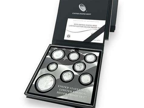 Lot 2019 United States Mint Limited Edition Silver Proof Coin Set