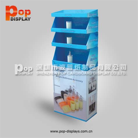 3shelves 도구 골 판지 바닥 디스플레이 Bp Sr541 의 고품질 3shelves 도구 골 판지 바닥 디스플레이 Bp Sr541
