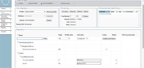 Parameters Can Not Be Read Readall · Issue 195 · Freeacsfreeacs