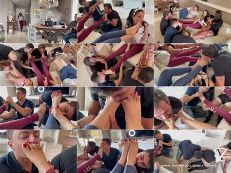 Goddess Grazi Feet Orgy The Best Fucking Feet Party Youll Ever See