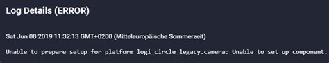 Logi Circle Legacy Is No Longer Working With Hassio Issue Evanjd Hass Logi Circle