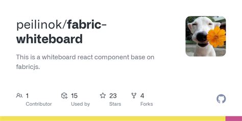 github peilinok fabric whiteboard this is a whiteboard react
