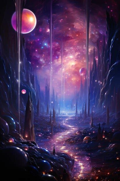 Premium Ai Image Overlapping Spheres And Ellipses In Space Radiant Starlight White