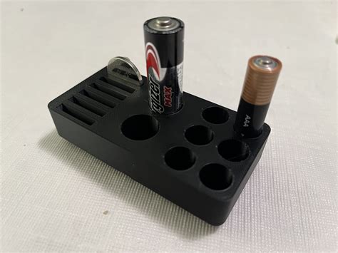 Gridfinity Rebuilt Battery Holder Scad By Hoflabs Download Free Stl Model