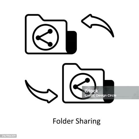 폴더 공유 벡터 솔리드 아이콘 디자인 일러스트 레이 션 흰색 배경에 스마트 홈 및 기술 기호 Eps 10 파일 0명에 대한 스톡 벡터 아트 및 기타 이미지 Istock