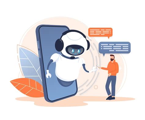 Premium Vector Flat Chat Bot For Web Design Flat Isometric Vector