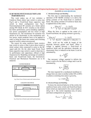 Reconfigurable Impedance Matching Network Using RF MEMS Based Switch For G Transceivers PDF