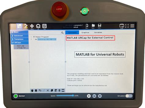 Install Matlab Urcap For External Control Matlab And Simulink