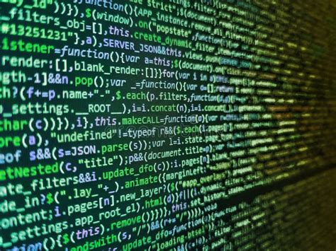 Programming Code Abstract Technology Background Of Software Developer