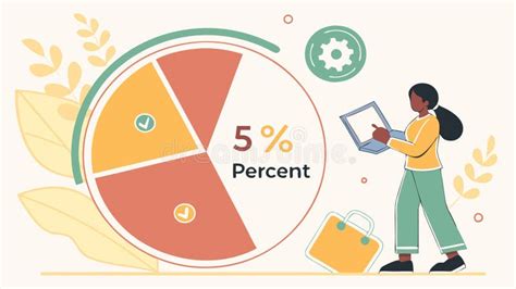 Pie Chart Infographic Data Percentage And Statistical Representation