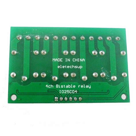 Ch V Flip Flop Latch Relay Module Bistable Self Locking Electronic Switch EBay