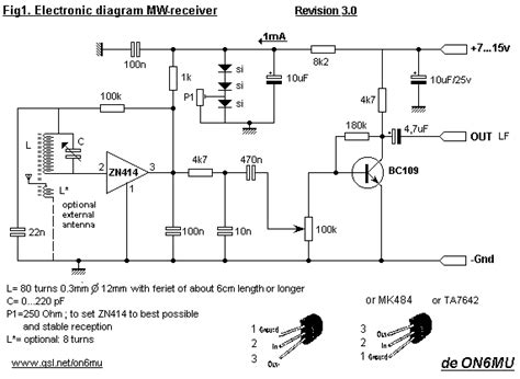 Medium Wave Radio Reciever Circuit Under Rf Receiver Circuits 48514 Next Gr
