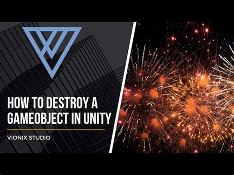 Destroy Gameobject In Unity YouTube