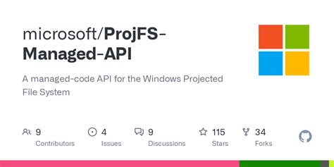 Discussions Microsoft Projfs Managed Api Github