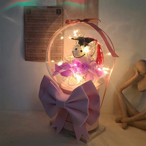 졸업선물🎓 학사모 스마일 꽃다발 풍선 무드등 아이디어스