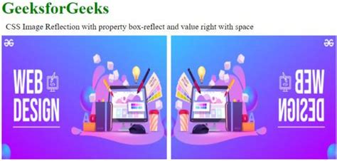 Css Image Reflection Geeksforgeeks