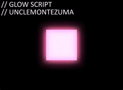 Glow Script By Xoja On DeviantArt