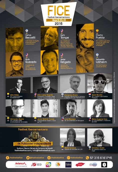 Carlos Baccetti Llega Al FICE Y Vos TengoUnaIdea Infobae Com