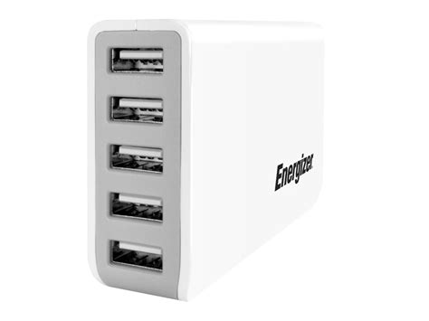 Energizer 40w Multi Oplader Met 5 Aansluitingen Usb A