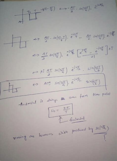 Solved Find The Amplitude Spectrum Fourier Transform Of A