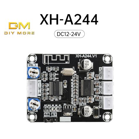 DIYMORE XH A DC V Universal Audio Amplifier Module TPA D Digital Amplifier Board Dual