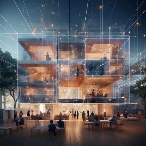 Premium Ai Image 3d Illustration Of An Abstract Polygonal Light