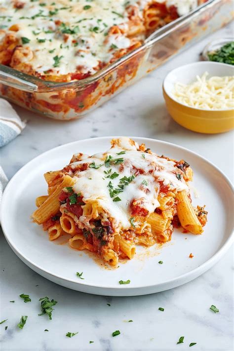 Vegetarian Baked Ziti With Vegetables Flavorful And Easy
