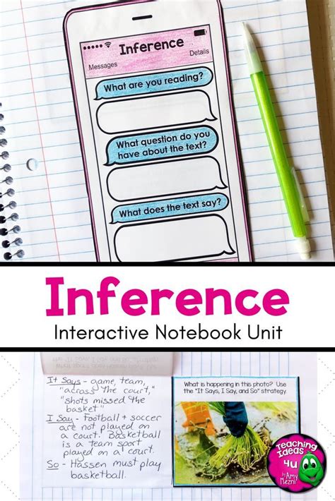 Inference Reading Strategy Unit Notes Practice And Assessment Reading Strategies Inference