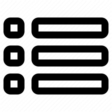 Android Menu Mobile App Web Web Develover Icon