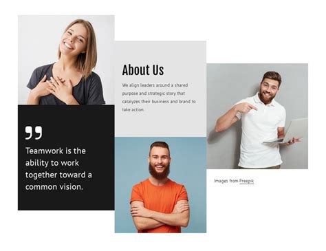 Benefits Of Teamwork Html Template By Nicepage
