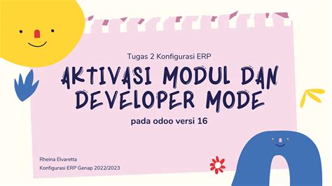 Aktivasi Modul Dan Developer Mode Pada Odoo 16 By Rheina Elvaretta Medium
