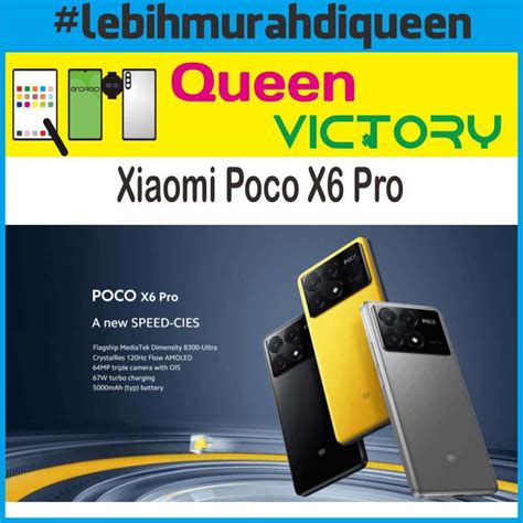 Jual Xiaomi Poco X Pro G Garansi Resmi Indonesia Gray Di Seller Queen Gudang Kota