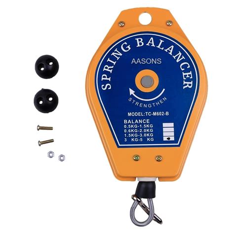 Aasons Spring Balancer 3 To 5 Kgs Bearing Retractable Tool Fixture Holder For Assembly Line Aasons Spring Balancer 3 To 5 Kgs Bearing Retractable Tool Fixture Holder For Assembly Line