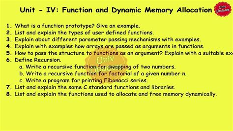 Pps Important Questions Programming For Problem Solving Jntuh 1st Year University Exams
