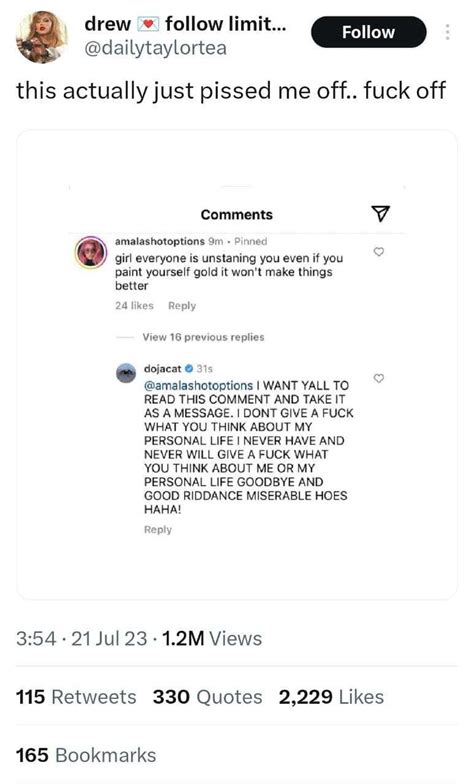 Doja Cat Fights And Blocks Her Fans For Her Alleged Boyfriend The