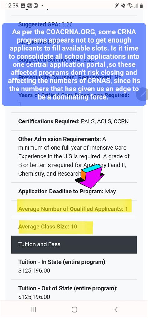 Crnas Programs Not Getting Enough Applicants R Crna