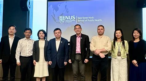 School Visit From Huazhong University Of Science And Technology Hust Saw Swee Hock School Of
