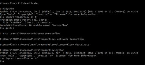 Python ModuleNotFoundError No Module Named Tensorflow Stack Overflow