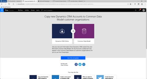 Synchronizing New Crm Accounts To Ax Using Flow And The Common Data