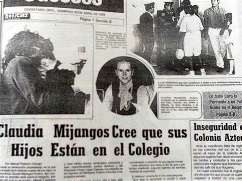 Liberaron A Claudia Mijangos La Reina De Belleza Que Se Enamoró De Un Sacerdote Y Mató A Sus 3