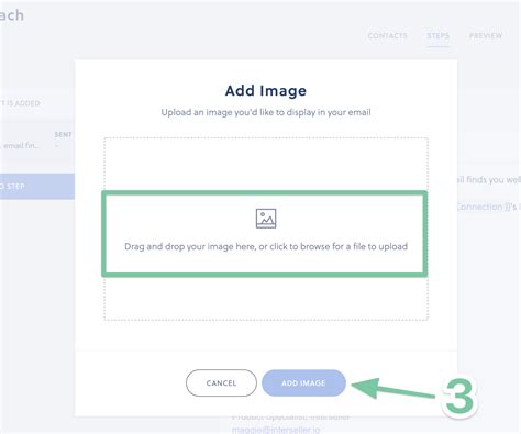 Add Images To Email Sequences Interseller Knowledge Base
