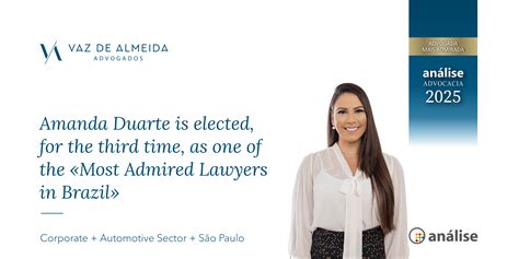 Amanda Duarte Is Elected For The Third Time As One Of The Most Admired