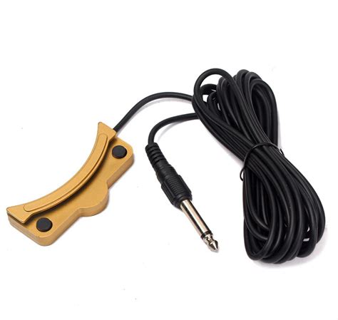Classical Acoustic Guitar Pickup Preamp Equalizer Tuner For Sound Hole